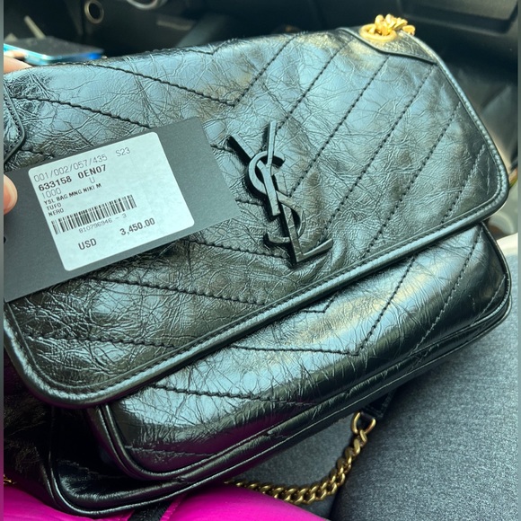 Yves Saint Laurent | Bags | Ysl Niki Medium Satchel | Poshmark